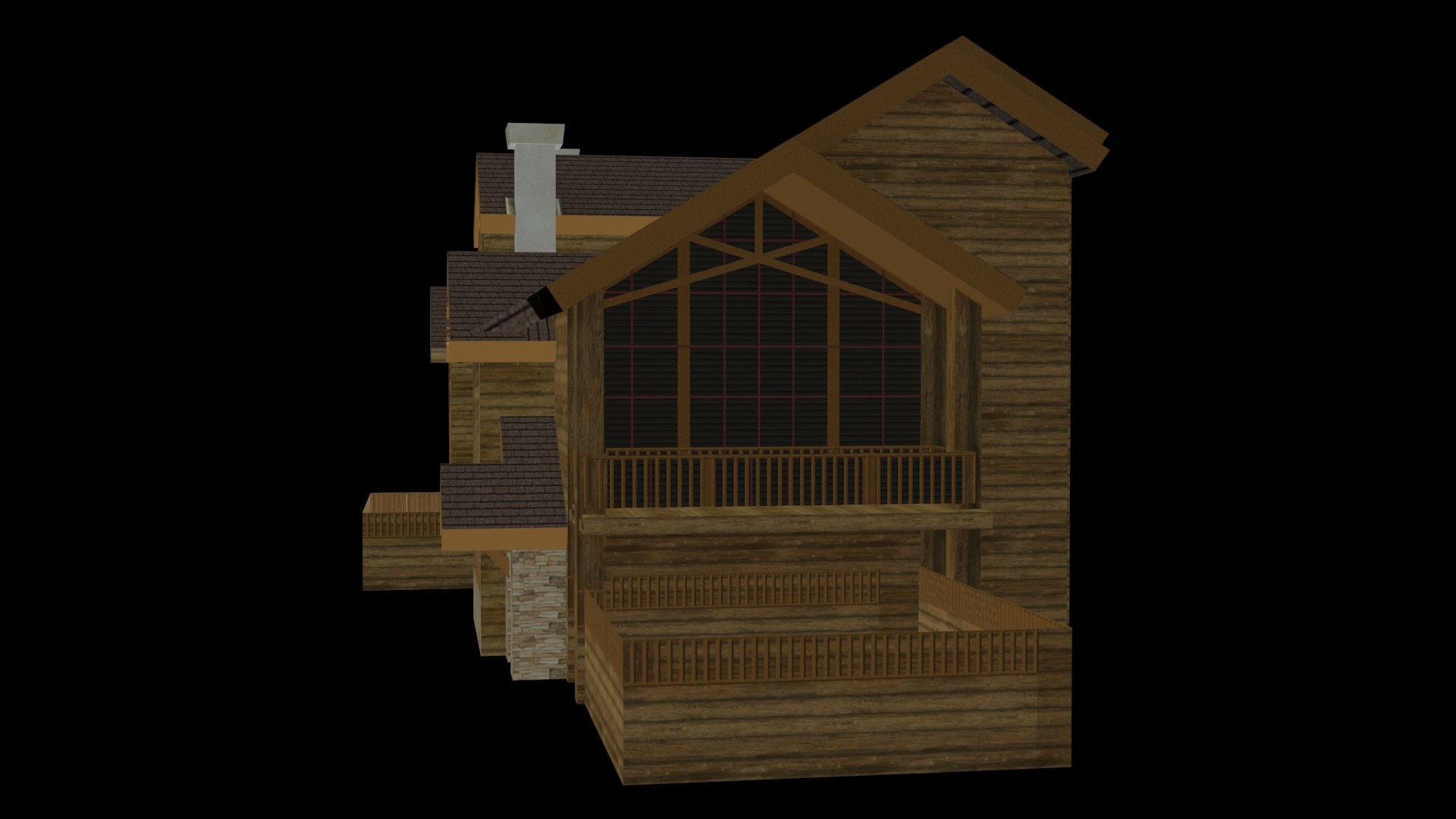 Condo Low Poly Structure 3D Model - TurboSquid 1999838