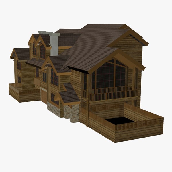 Condo low poly structure 3D model - TurboSquid 1999838