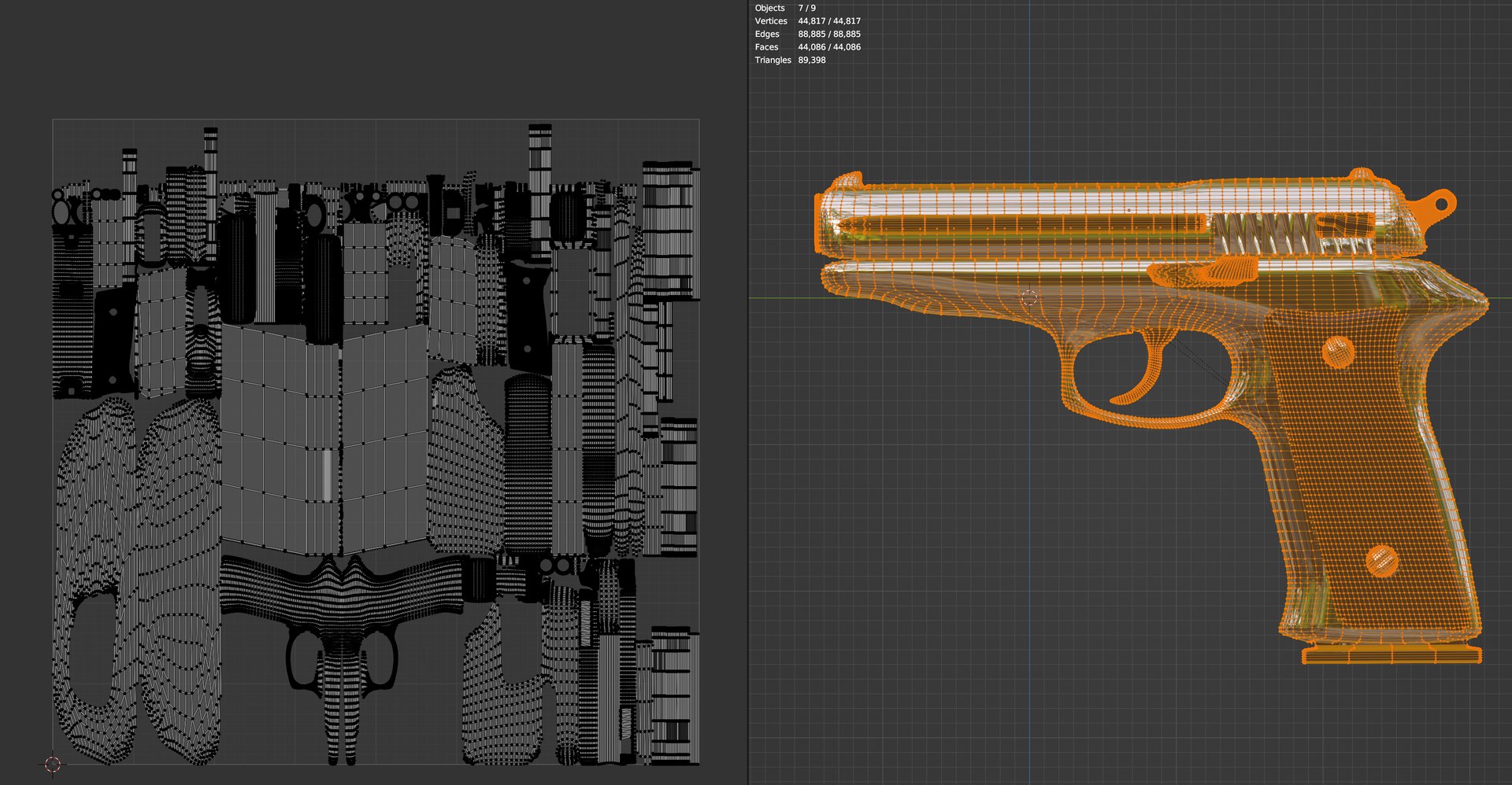 Free 3D Gun Desert Eagle Model - TurboSquid 2210428