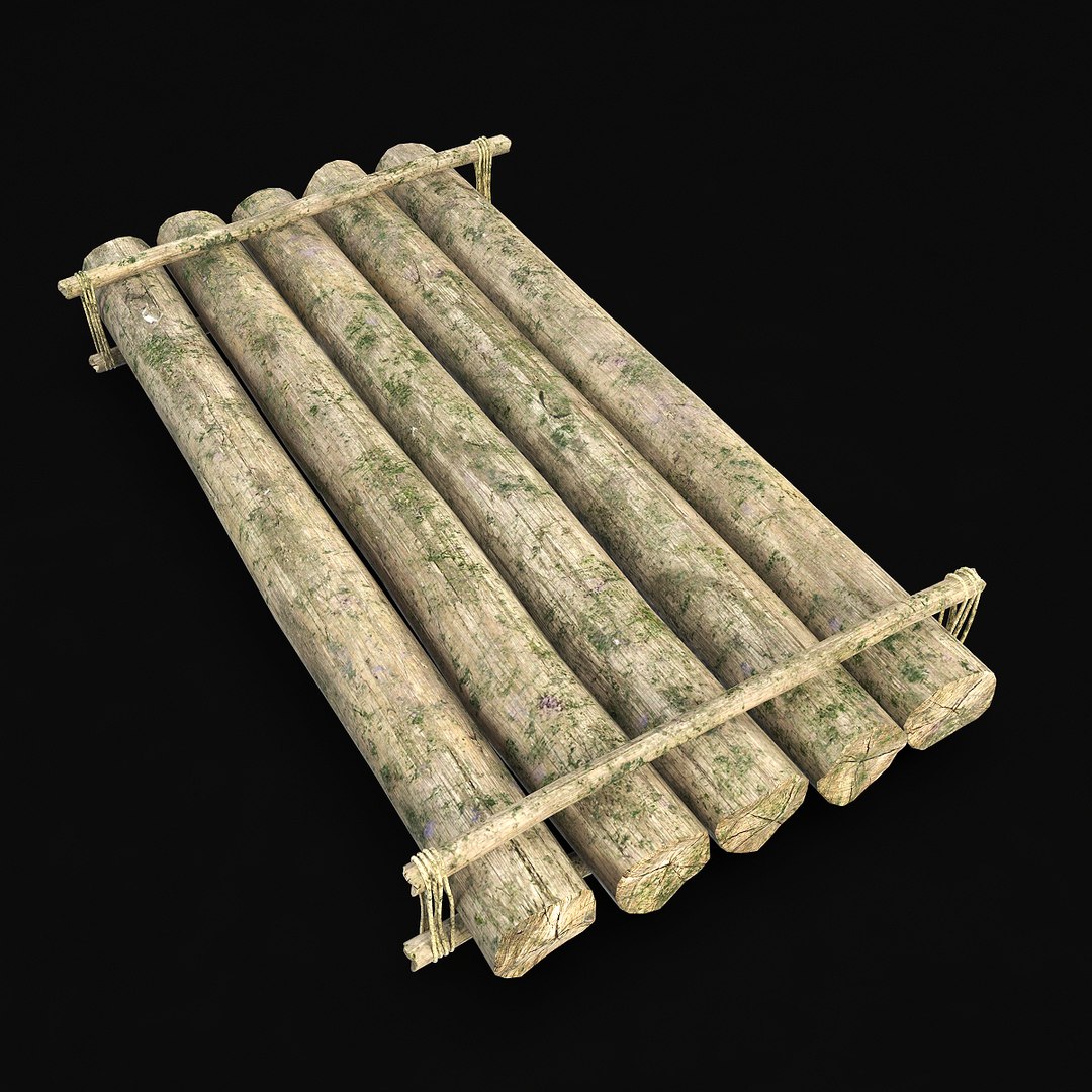 Raft 3d Model