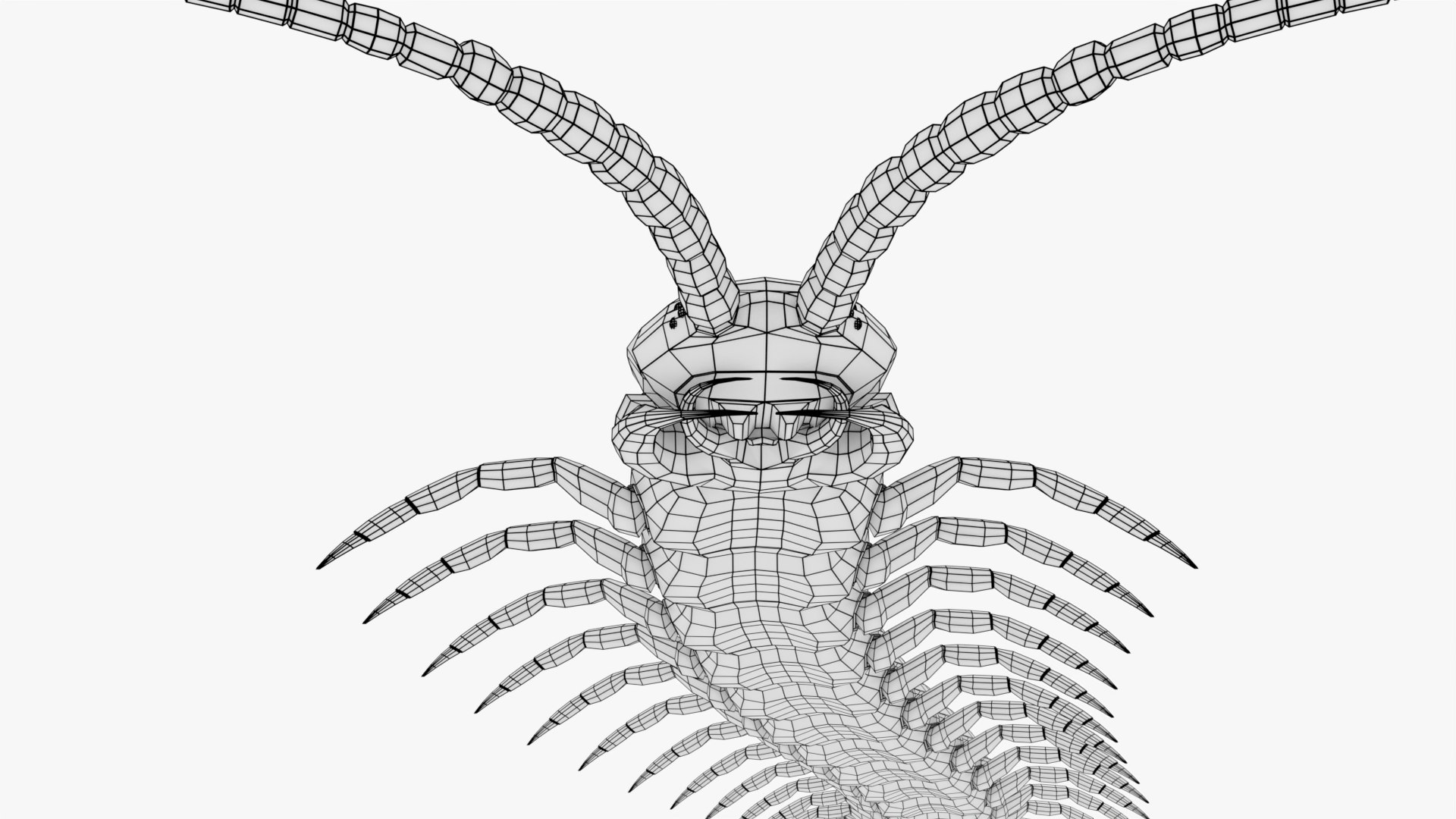 3D Centipede Robot - TurboSquid 1704672
