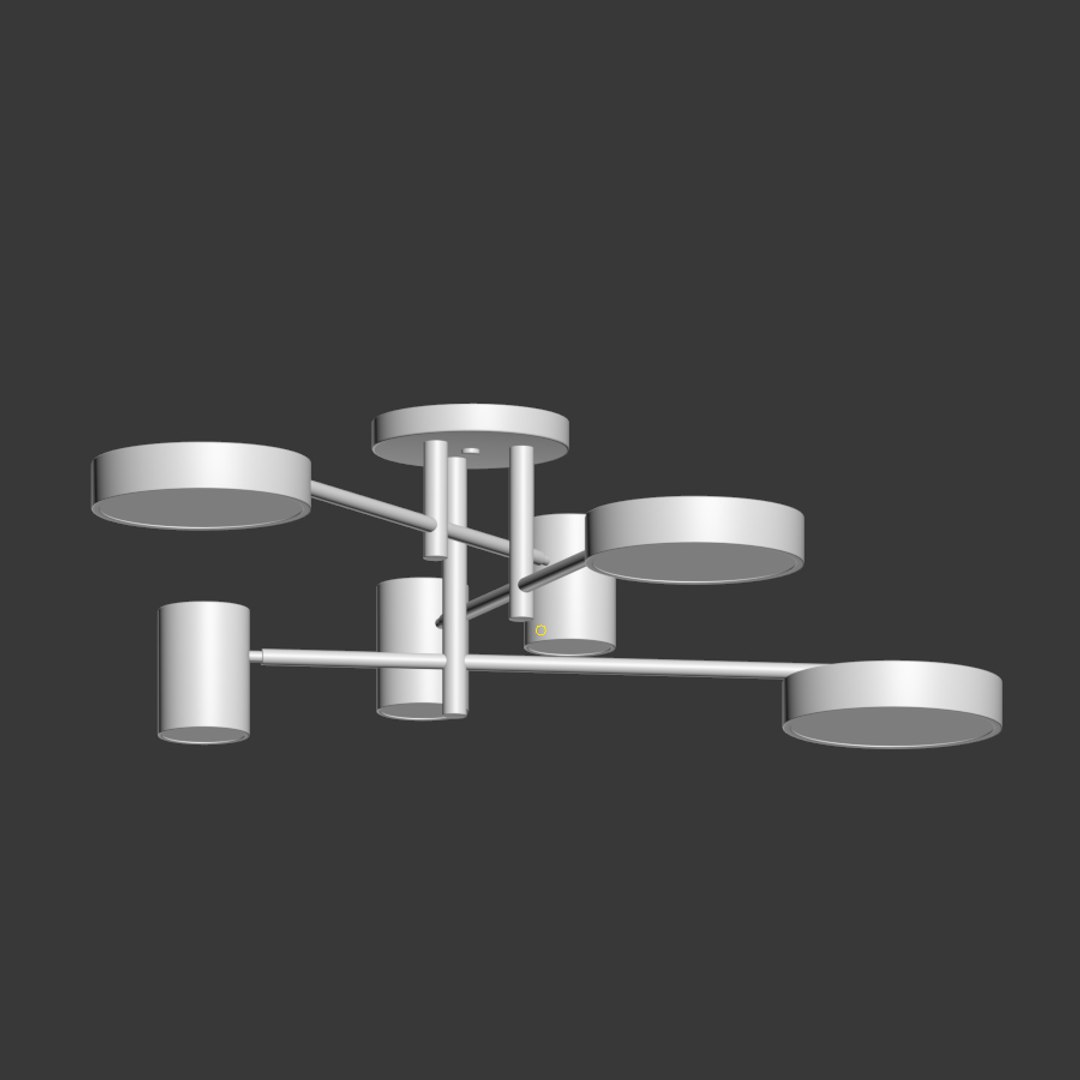 Technum Led Short Lampatron 3D Model - TurboSquid 1602471
