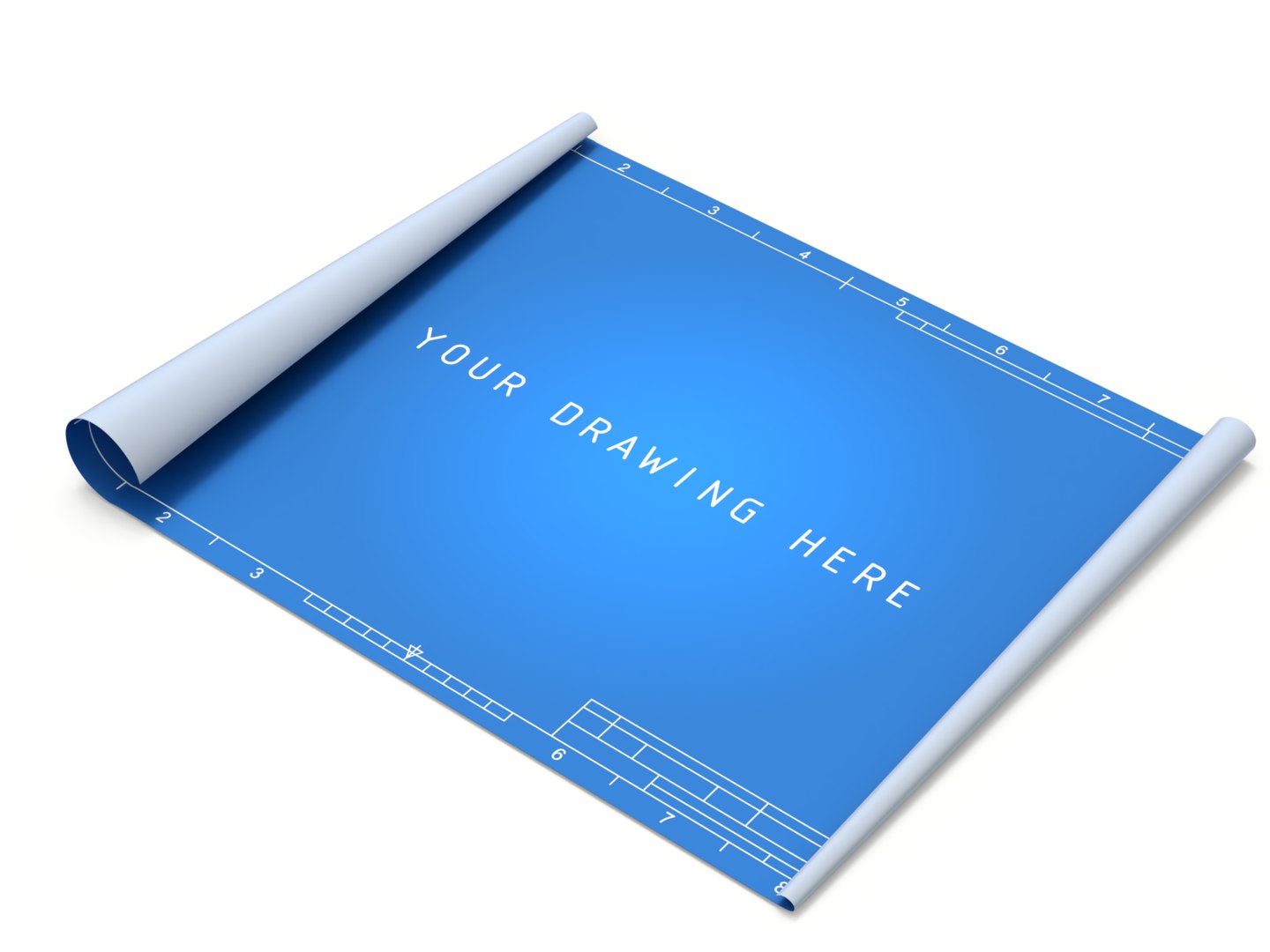 3D Blueprint Blue Print - TurboSquid 1555673