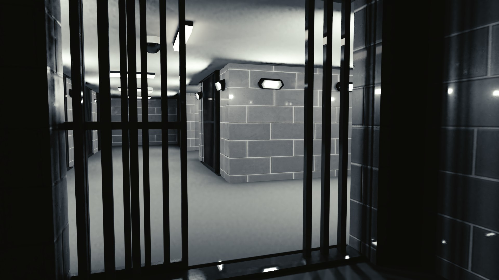 Interior Prison Cells 3D Model - TurboSquid 1640131