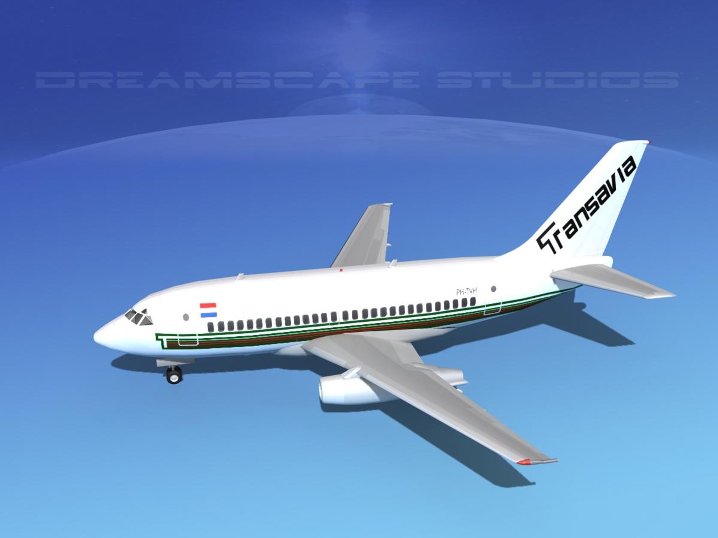 Boeing 737 737-100 3ds