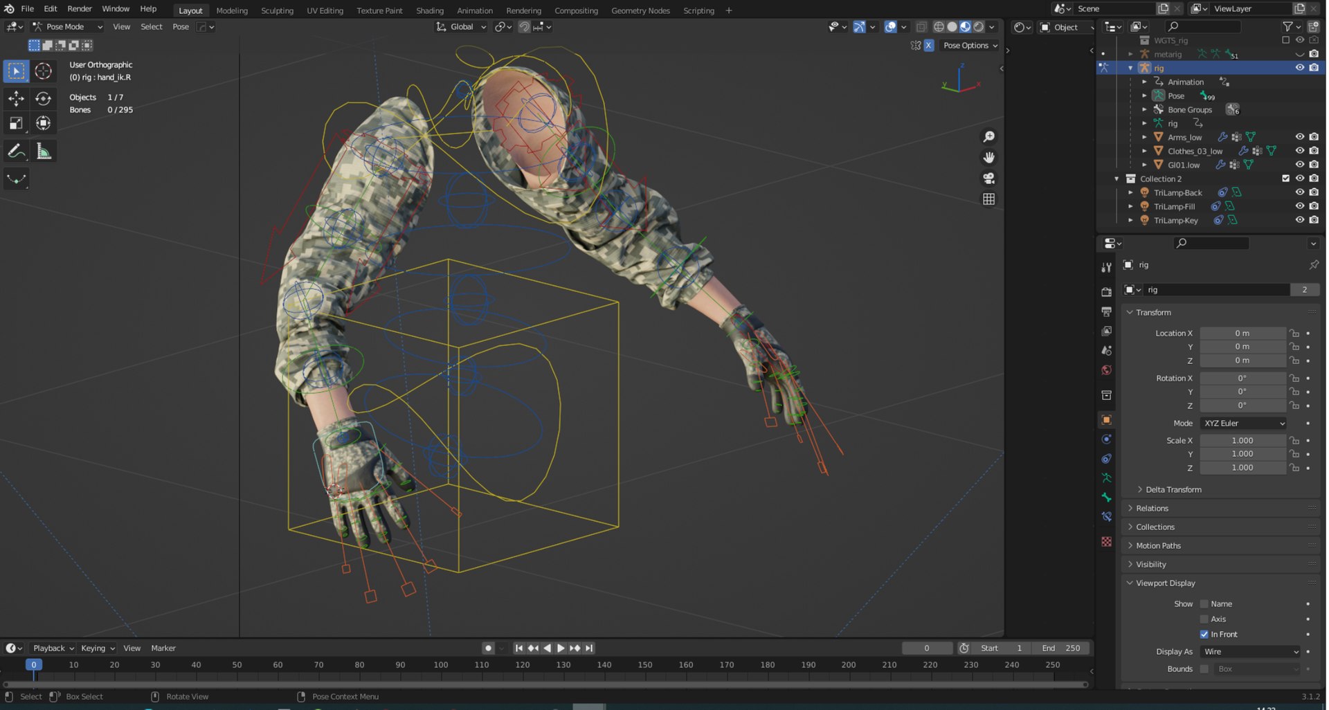 FPS First Person Arms - 03 3D - TurboSquid 1907264
