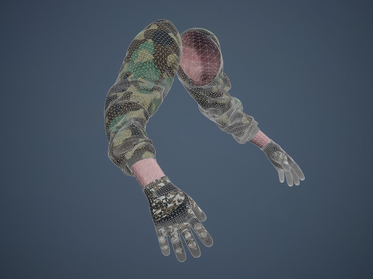 FPS First Person Arms - 03 3D - TurboSquid 1907264