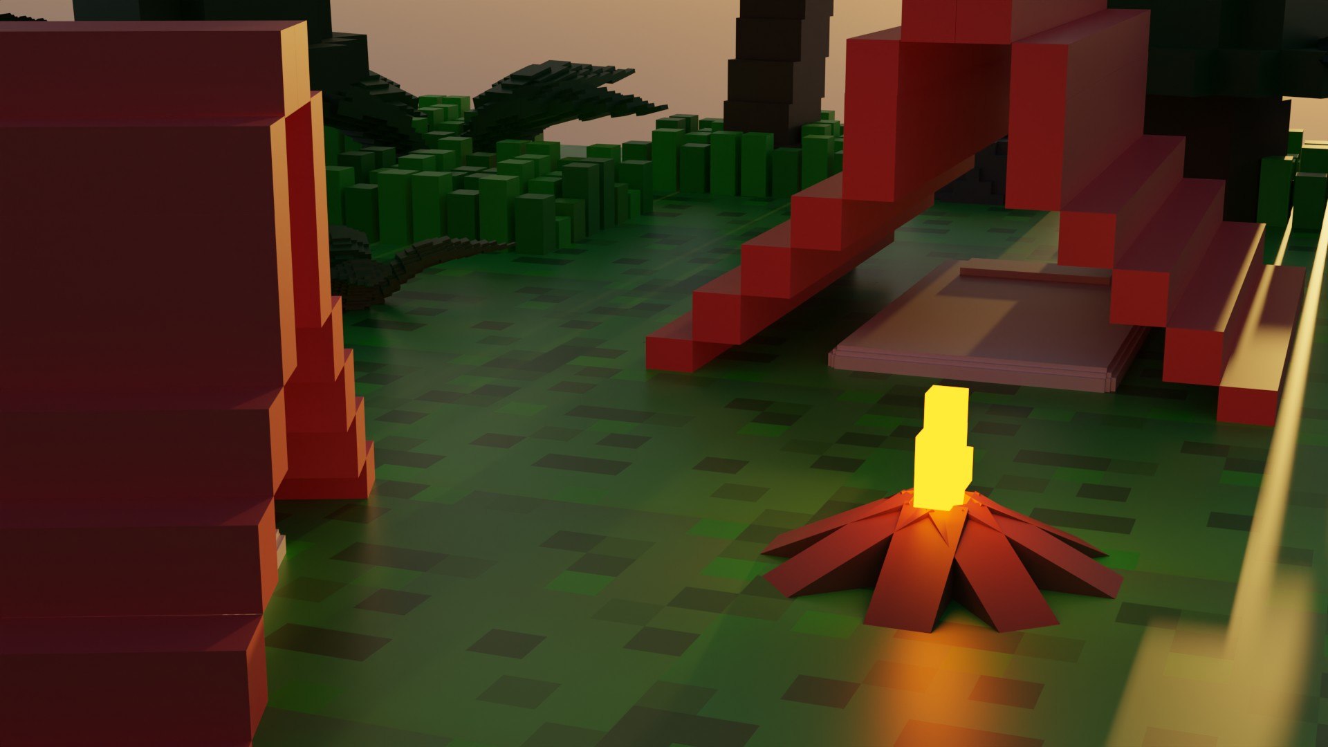 3D Camping MAP - TurboSquid 1966853