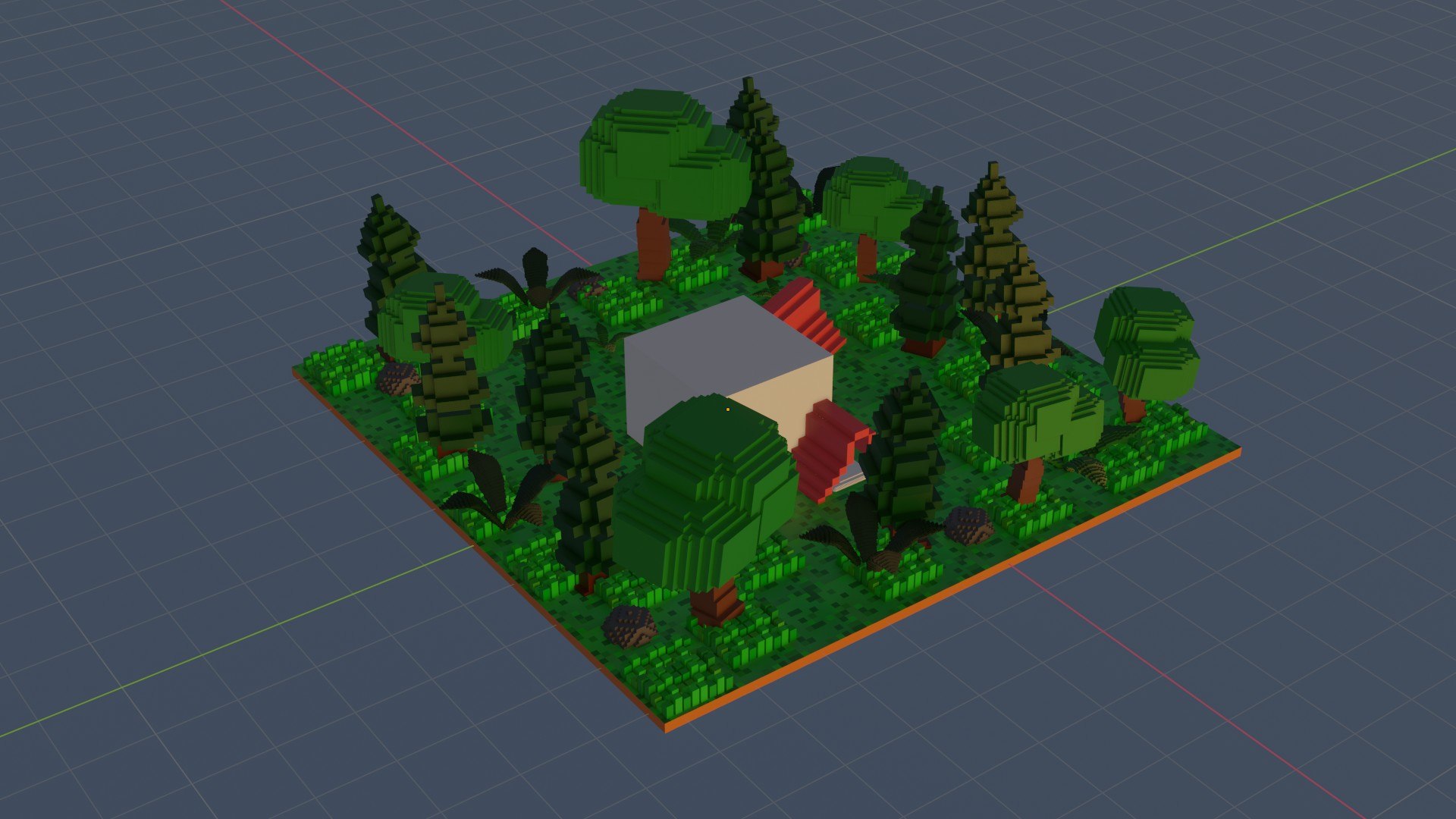 3D Camping MAP - TurboSquid 1966853