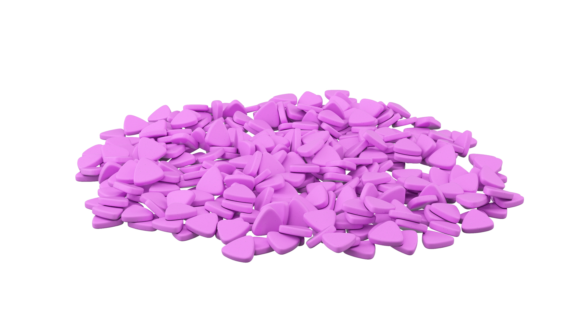 3D Pill Pile Model - TurboSquid 2151127