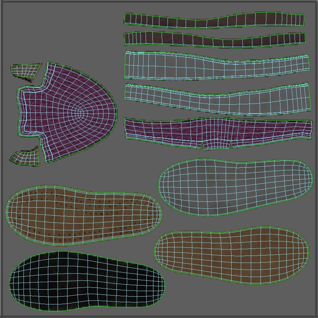 3D Shoes Collection 001 PBR 8K Model - TurboSquid 1965164