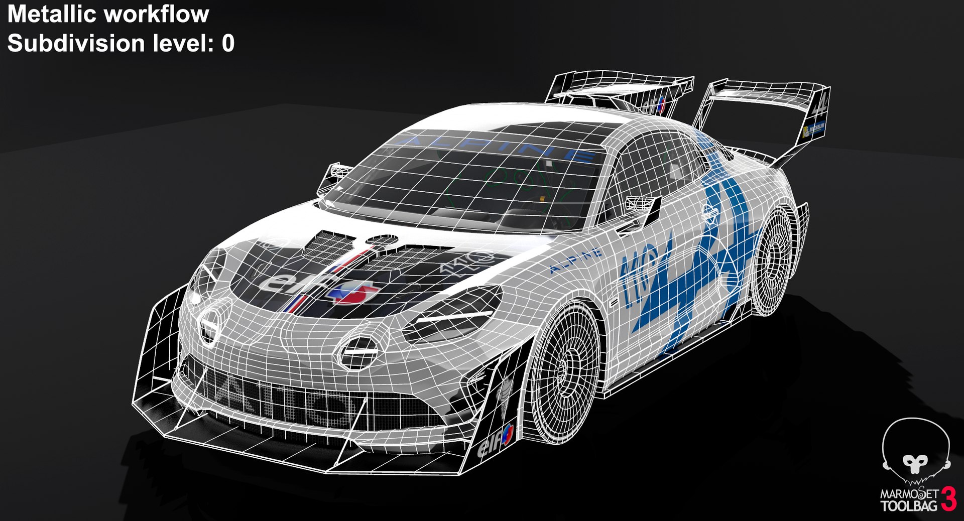 3D Model Alpine A110 Pikes Peak - TurboSquid 2080348