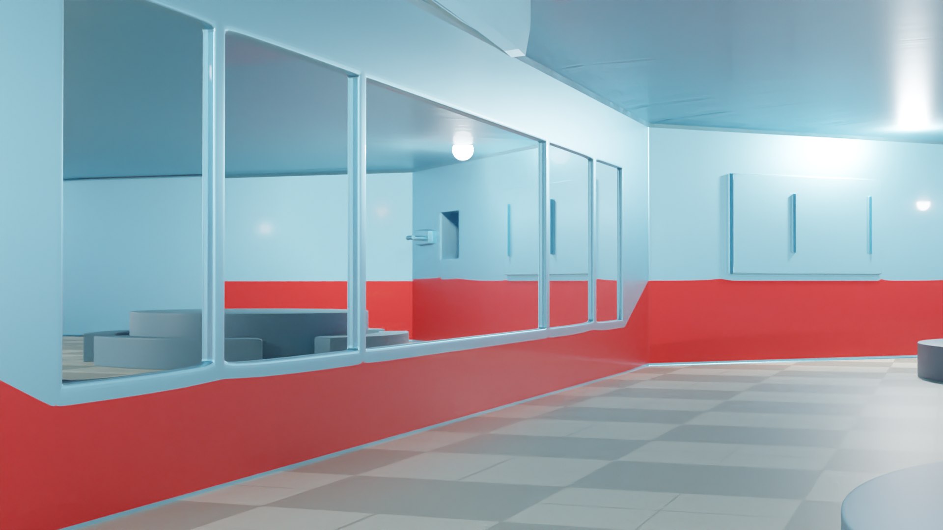 Cafeteria Scenario 3D - TurboSquid 1643965