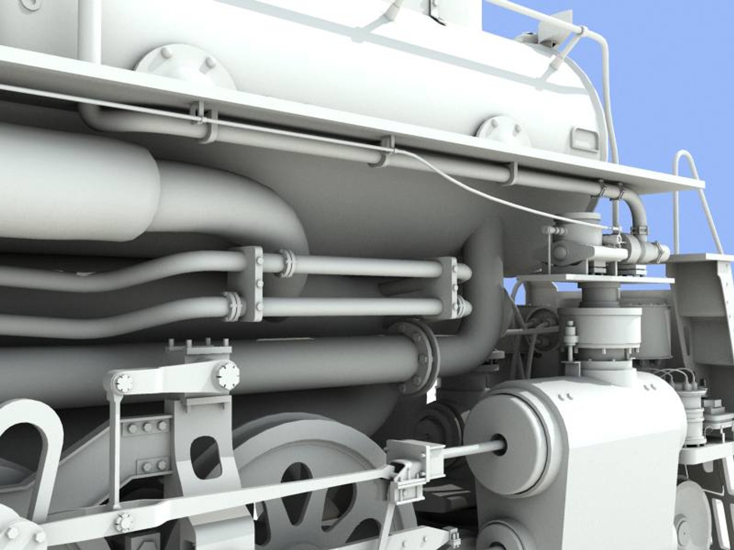 Max 3985 Challenger Locomotive