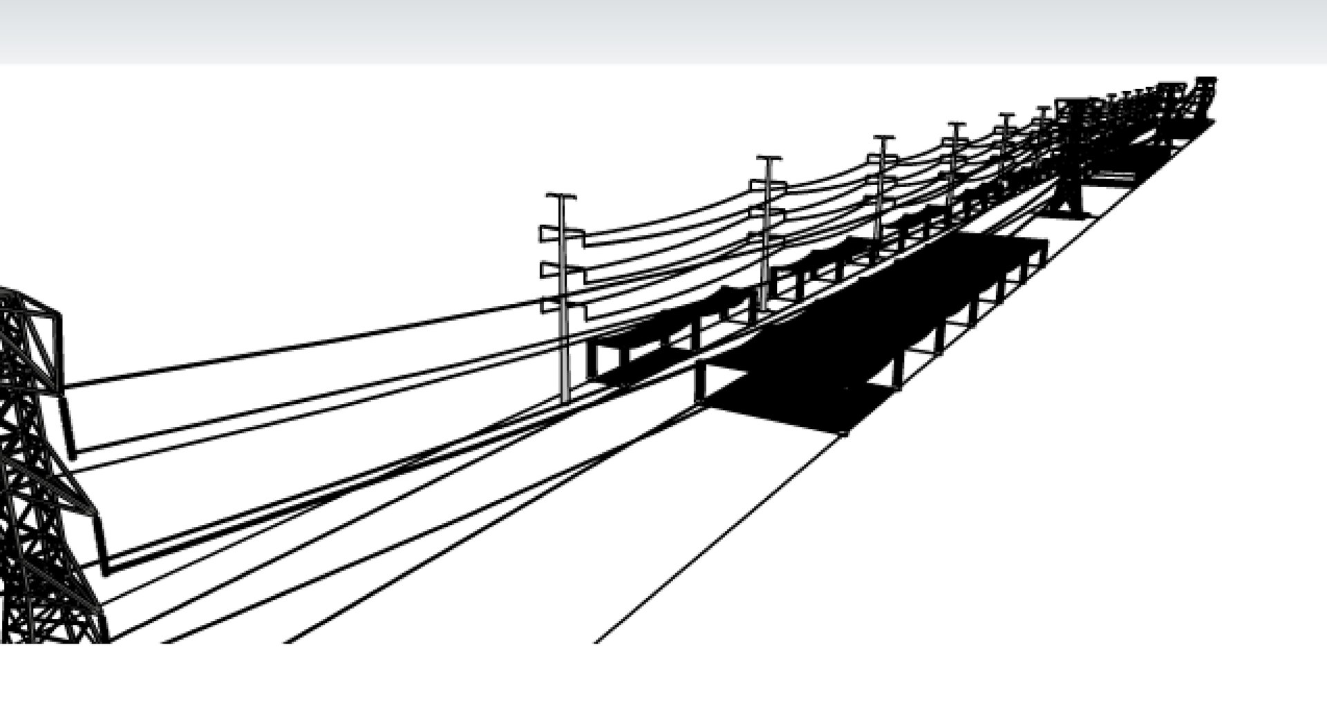 3D Model Powerline SafetyNet Infrastructure2 - TurboSquid 2256360