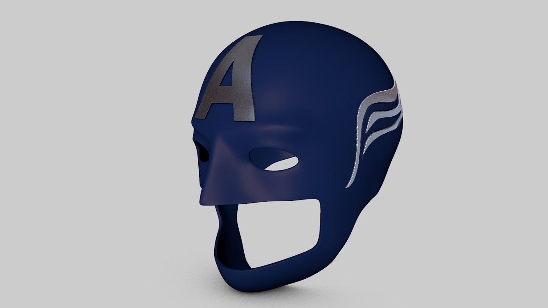 Helmet America Captain 3D Model - TurboSquid 1374423