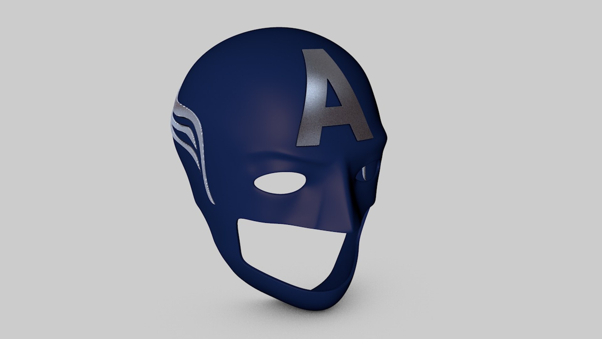 Helmet America Captain 3D Model - TurboSquid 1374423