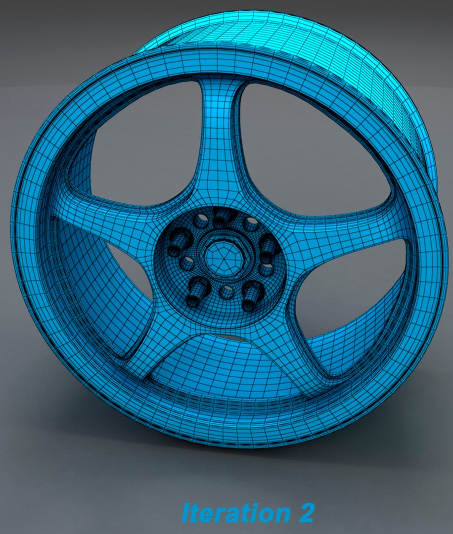 5zigen Rim 3D Model - TurboSquid 1191720