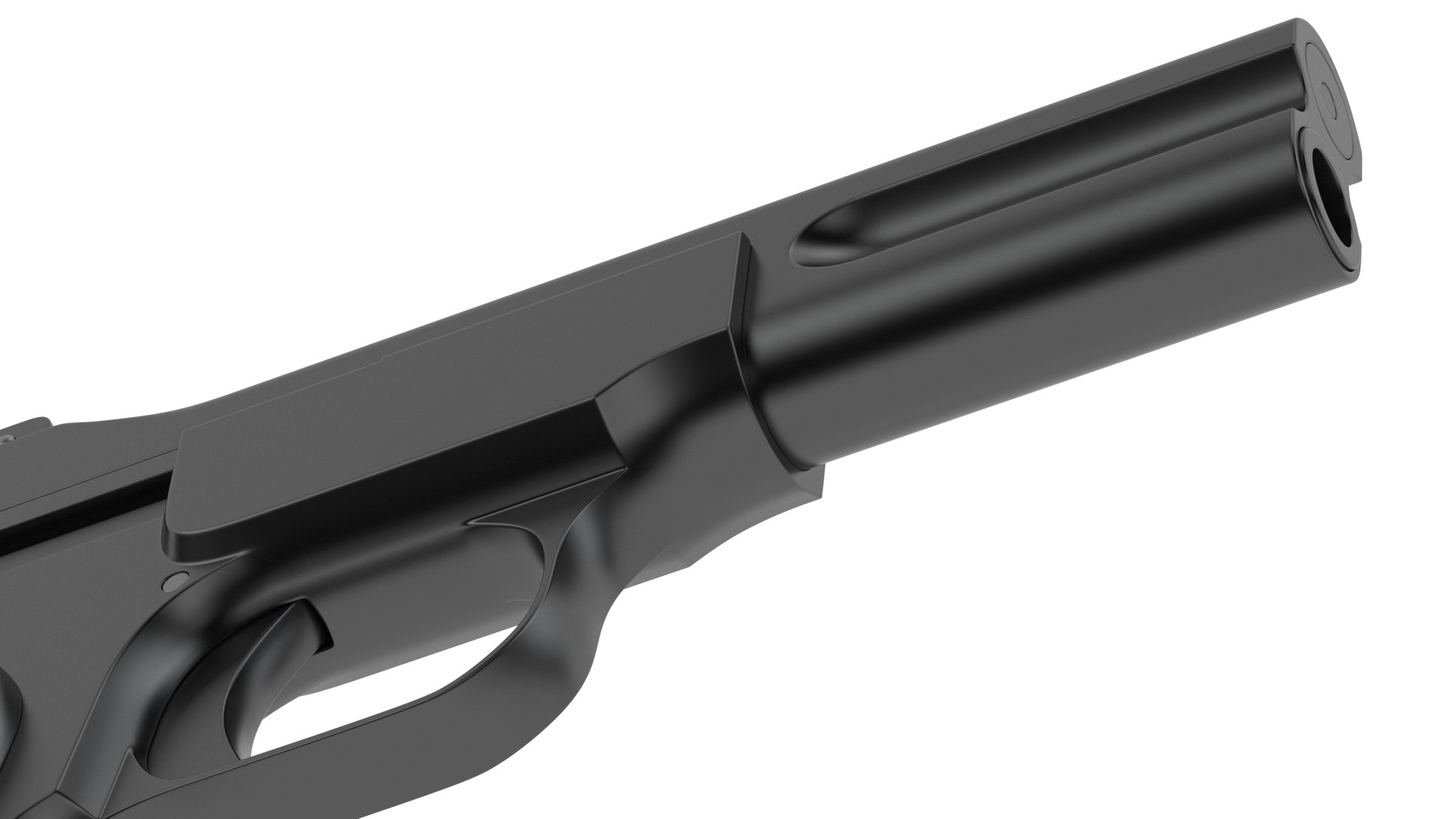 3D FN M1900 Pistol Model - TurboSquid 1769164