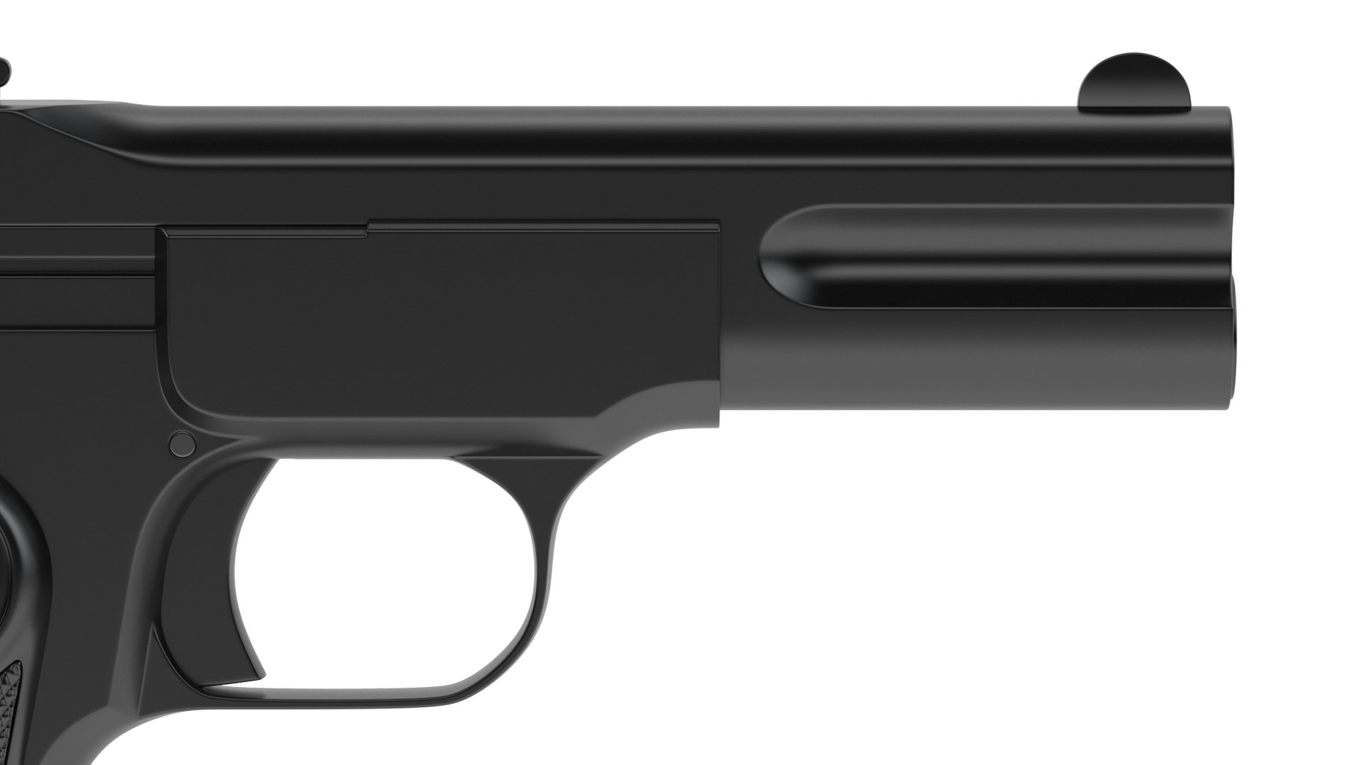3D FN M1900 Pistol Model - TurboSquid 1769164