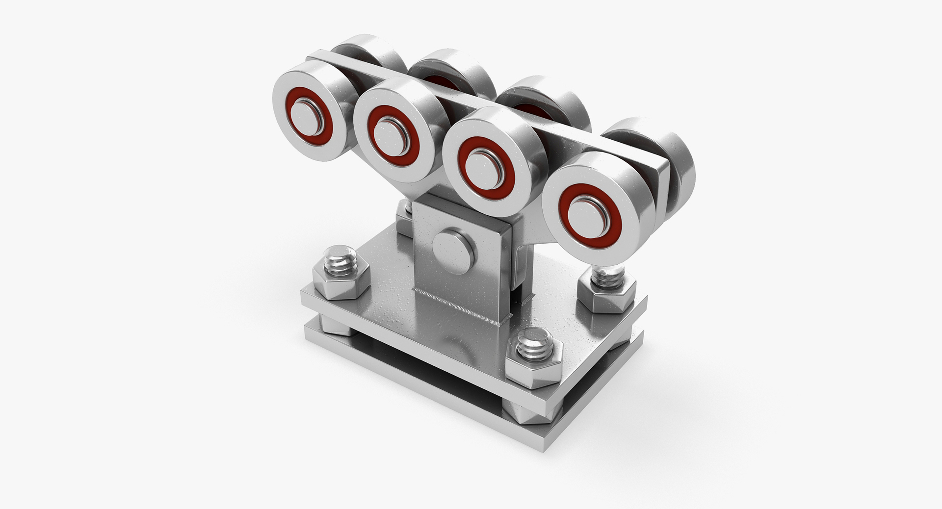 Automatic Gates Roller 3d Obj