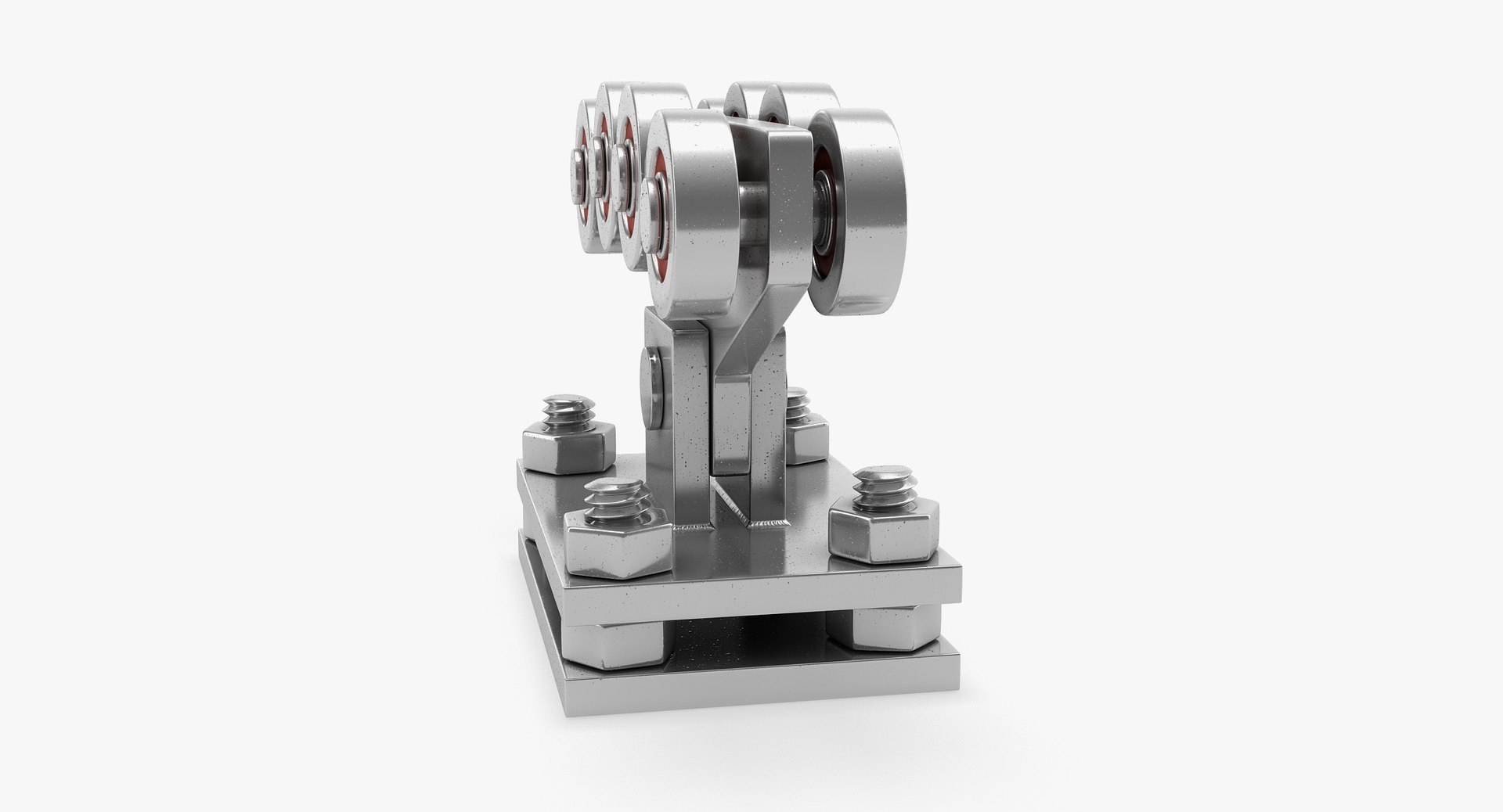 Automatic Gates Roller 3d Obj