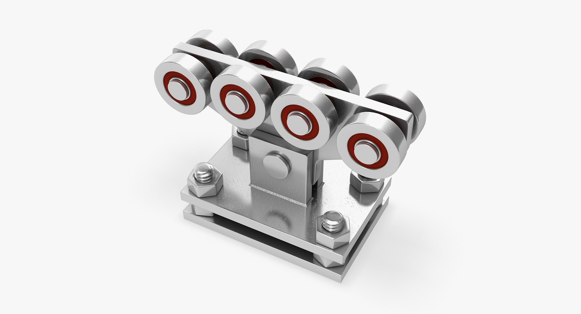 Automatic Gates Roller 3d Obj