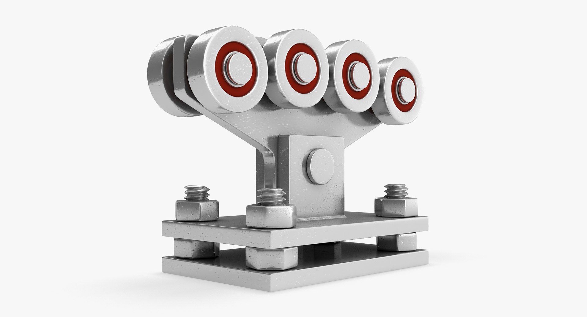 Automatic Gates Roller 3d Obj