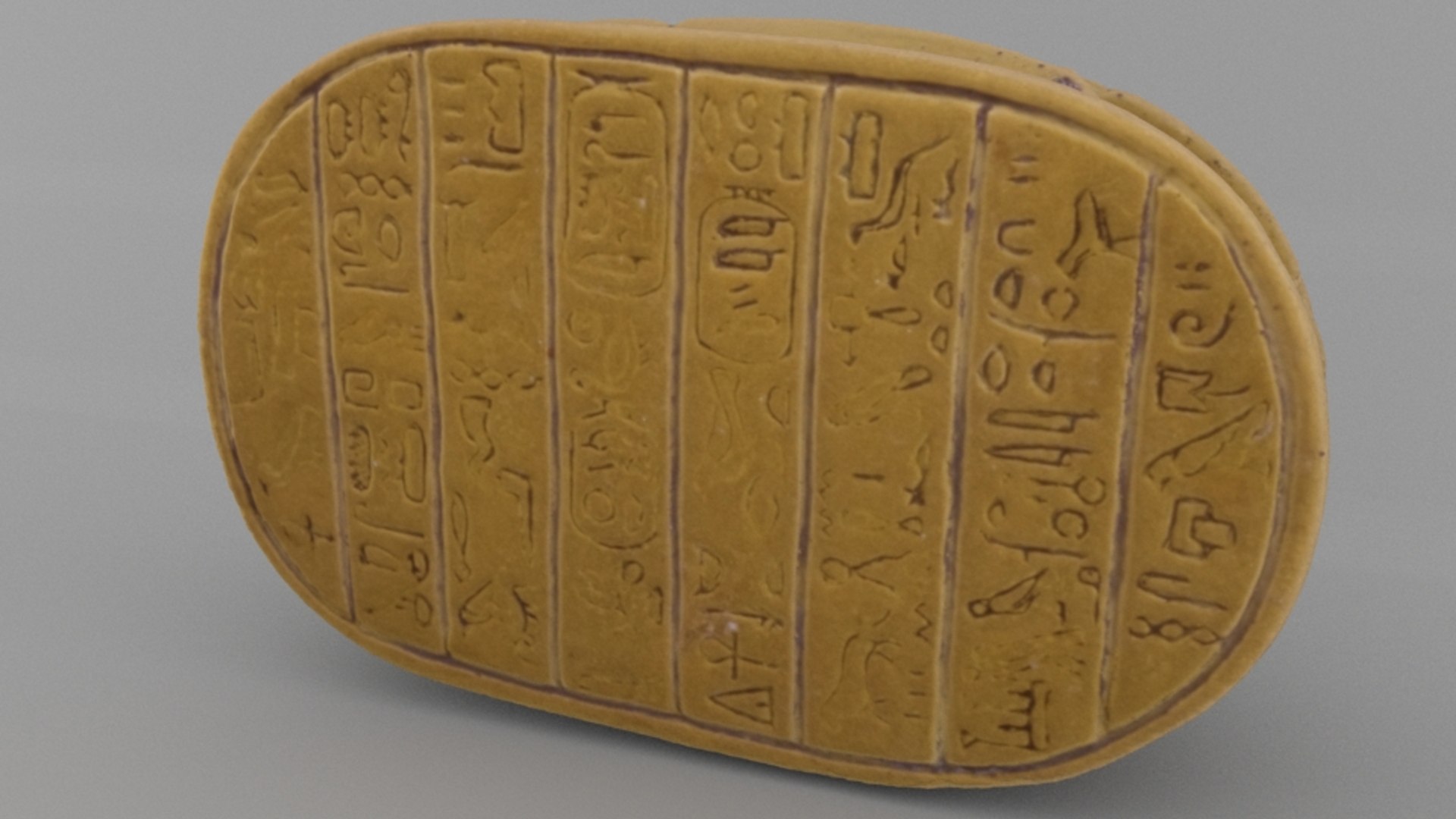 Egyptian Scarab Beetle 3d Model