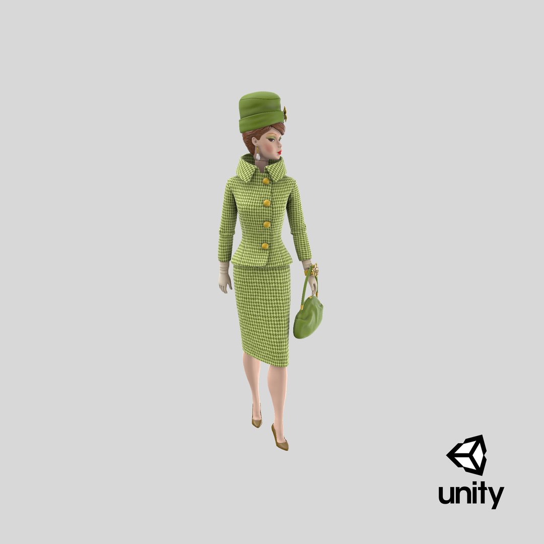 c4d barbie doll classic 02