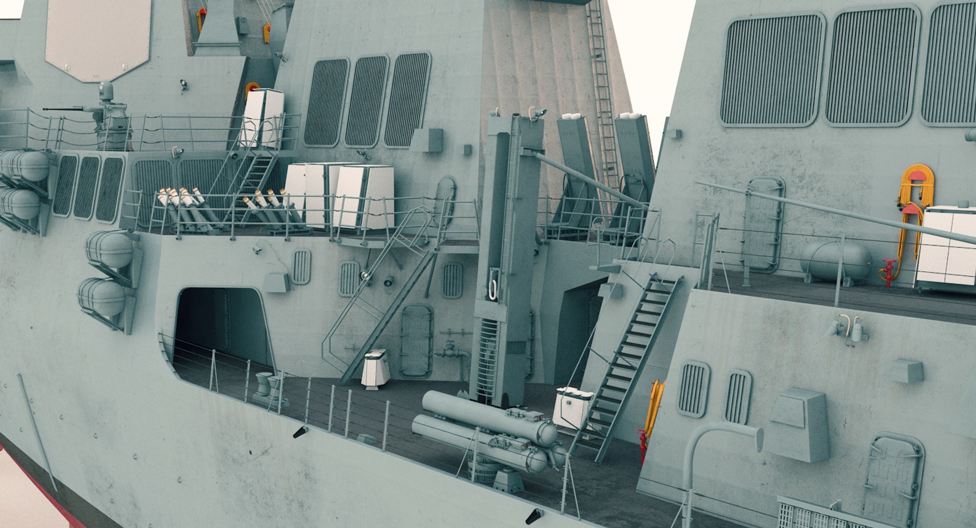 Uss bulkeley 3D model - TurboSquid 1380660