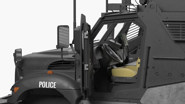 SWAT Vehicle International MaxxPro 3D model - TurboSquid 1991754
