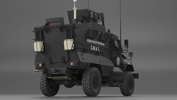 SWAT Vehicle International MaxxPro 3D model - TurboSquid 1991754