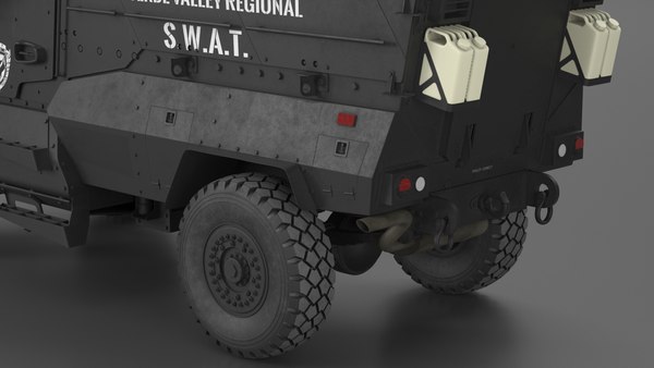 SWAT Vehicle International MaxxPro 3D model - TurboSquid 1991754
