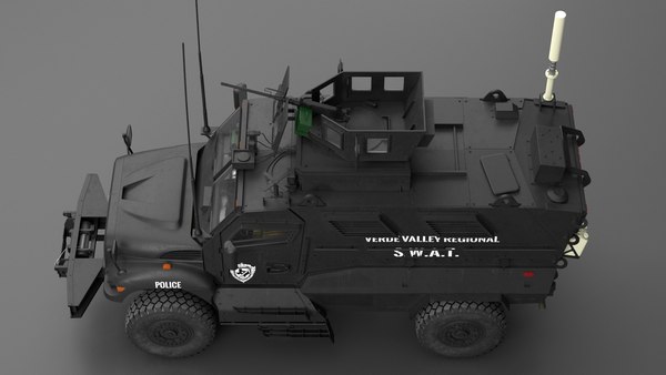 SWAT Vehicle International MaxxPro 3D model - TurboSquid 1991754