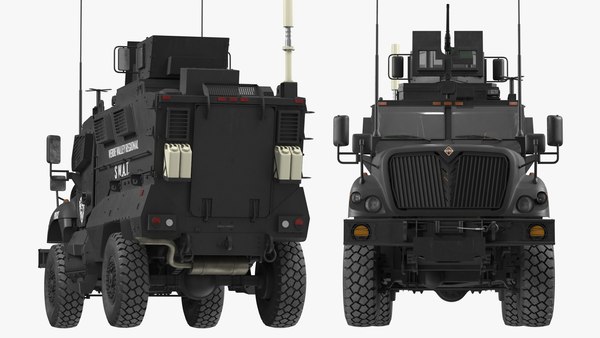 SWAT Vehicle International MaxxPro 3D model - TurboSquid 1991754