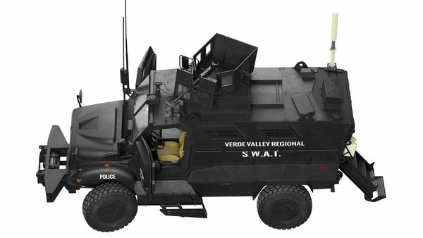 SWAT Vehicle International MaxxPro 3D model - TurboSquid 1991754