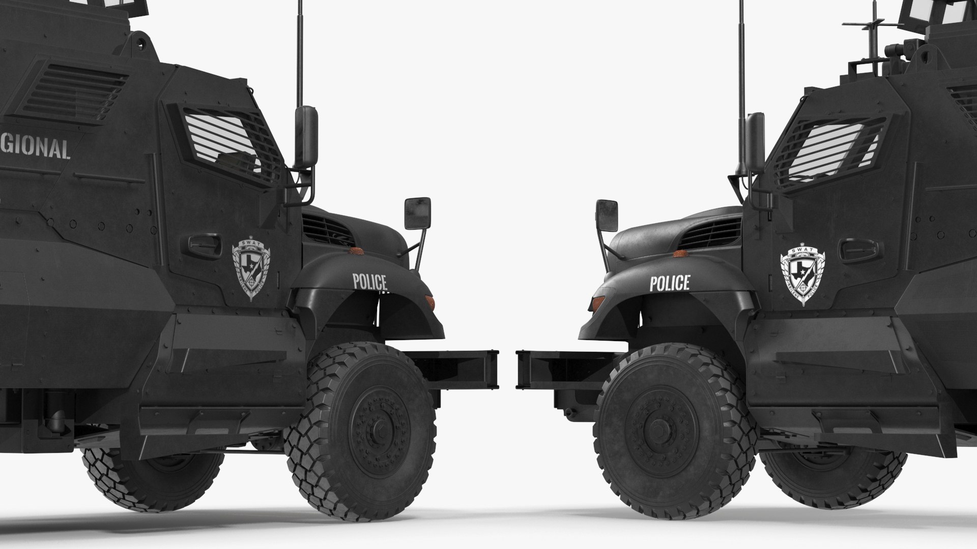 SWAT Vehicle International MaxxPro 3D model - TurboSquid 1991754