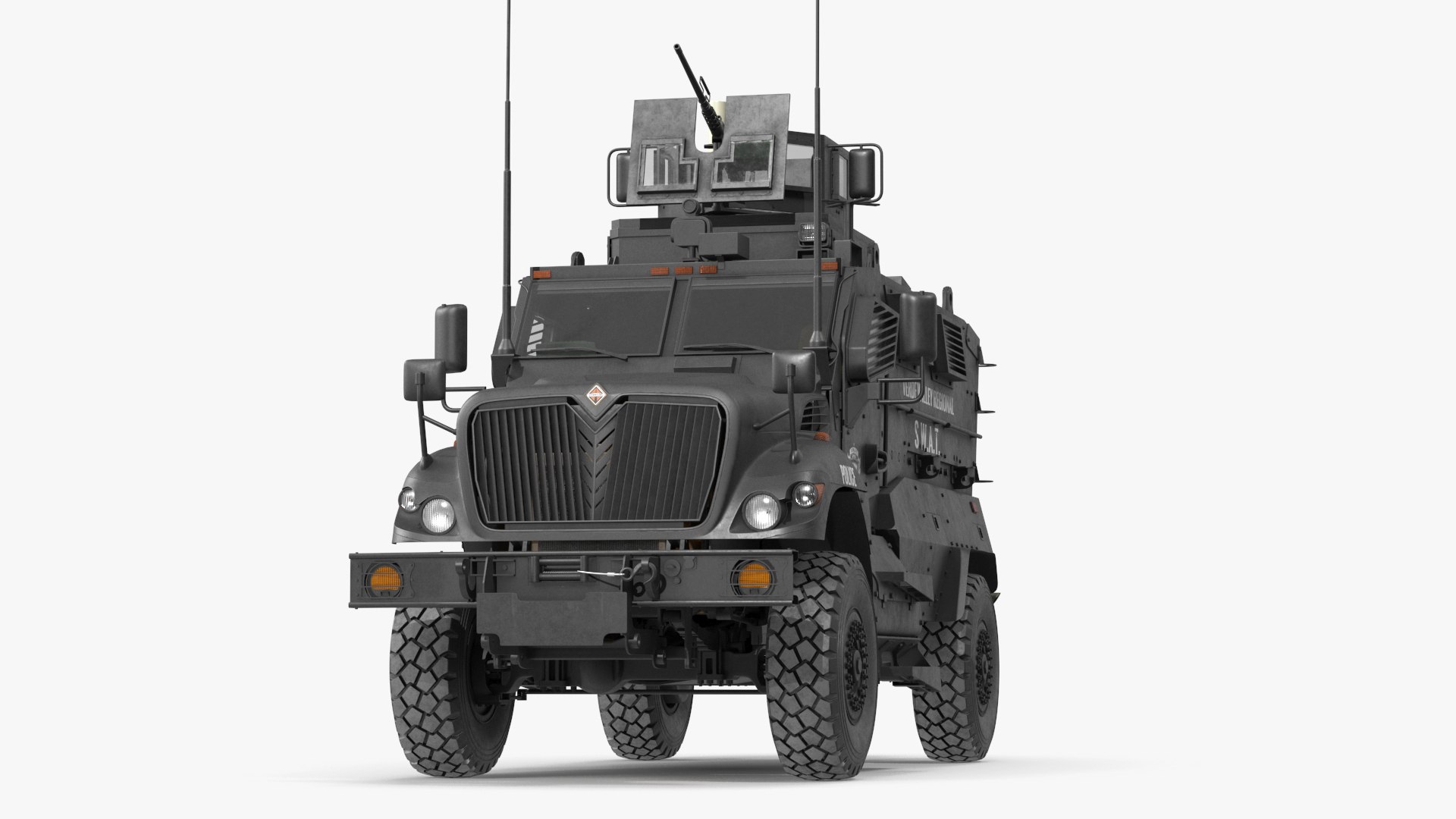 SWAT Vehicle International MaxxPro 3D model - TurboSquid 1991754