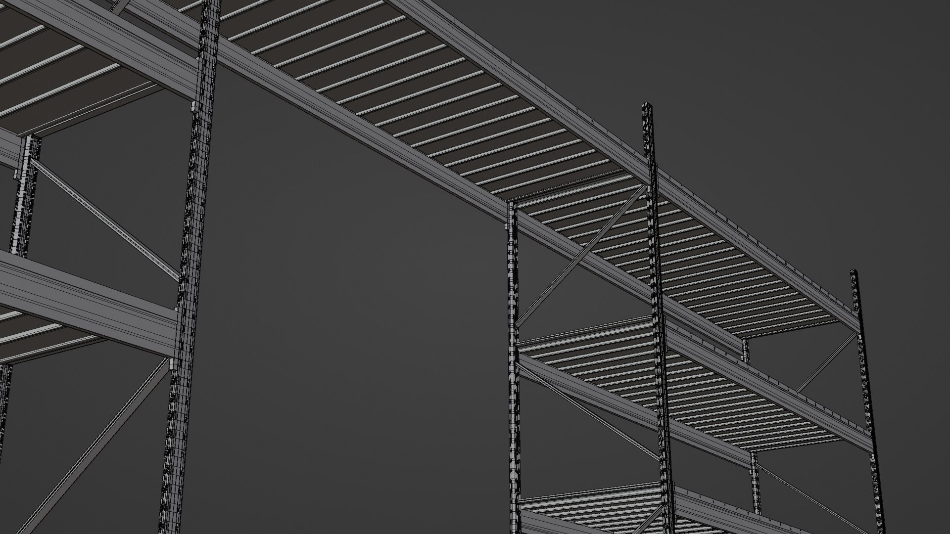 Warehouse Shelves 3D Model - TurboSquid 2100191