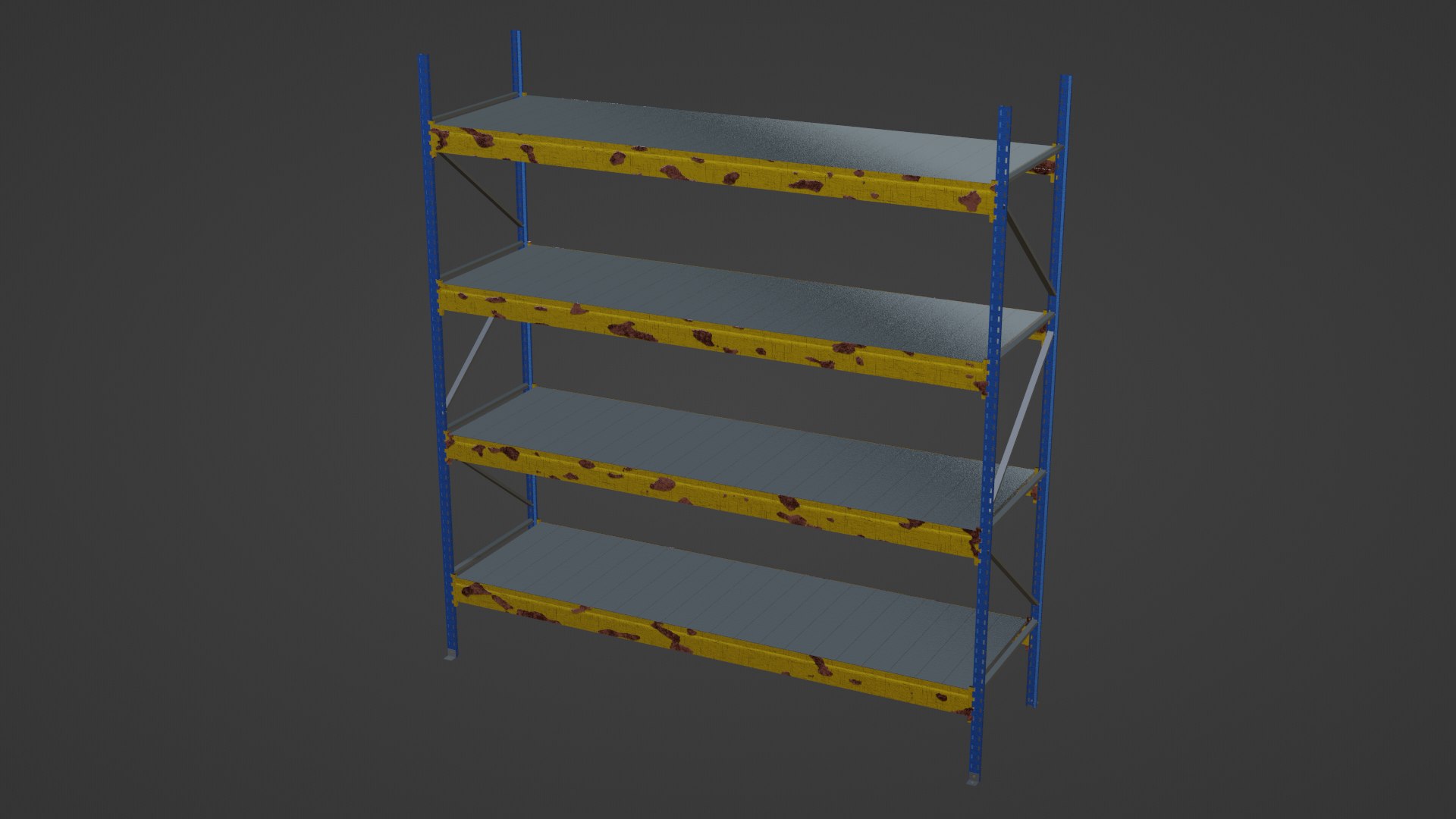 Warehouse Shelves 3D Model - TurboSquid 2100191