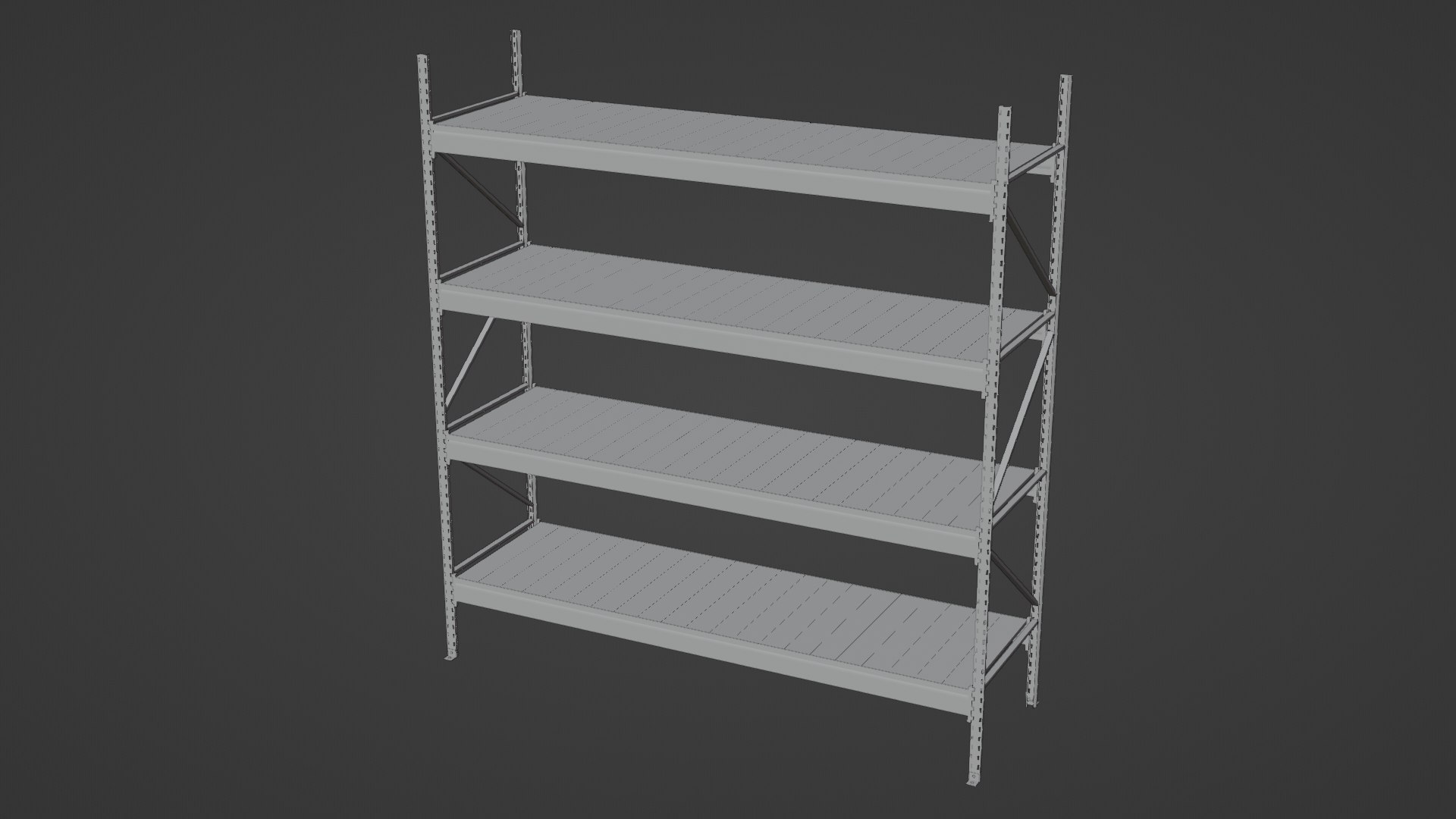 Warehouse Shelves 3D Model - TurboSquid 2100191