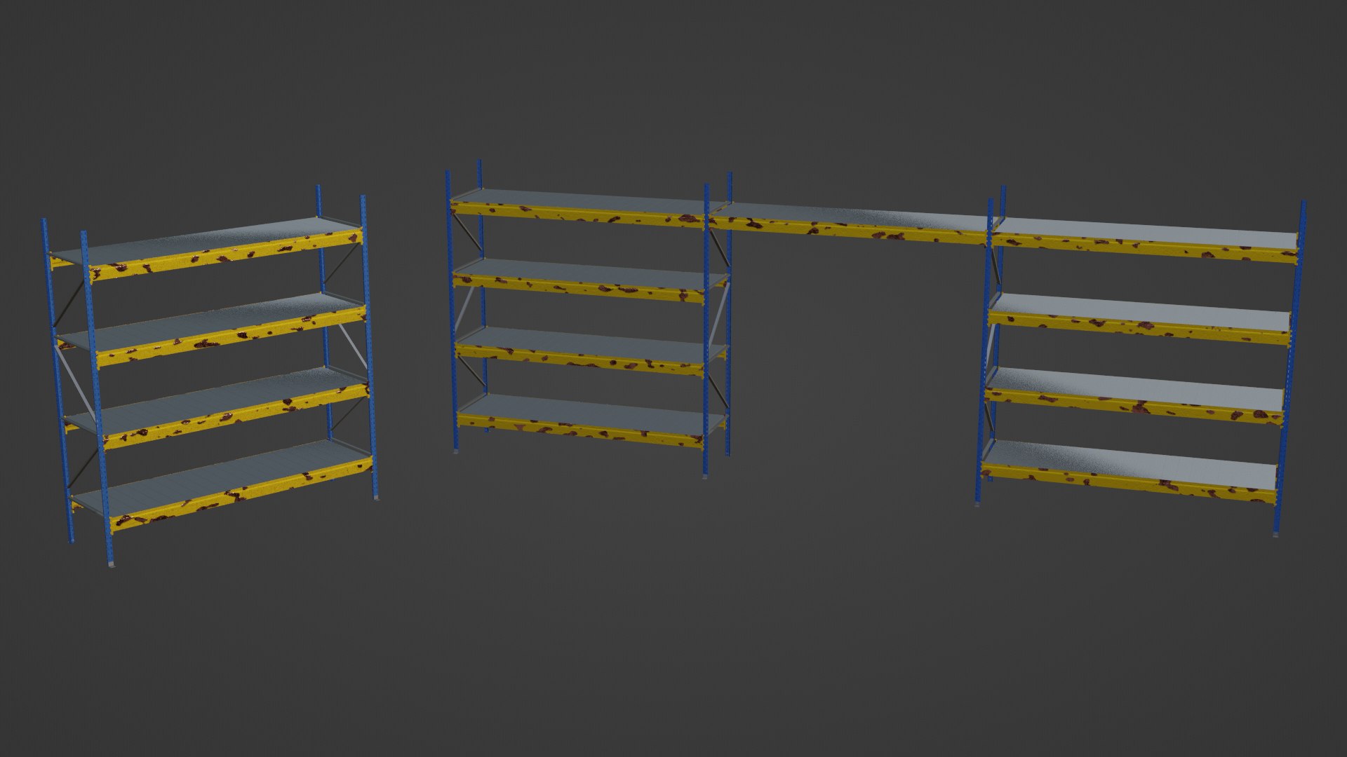 Warehouse Shelves 3D Model - TurboSquid 2100191
