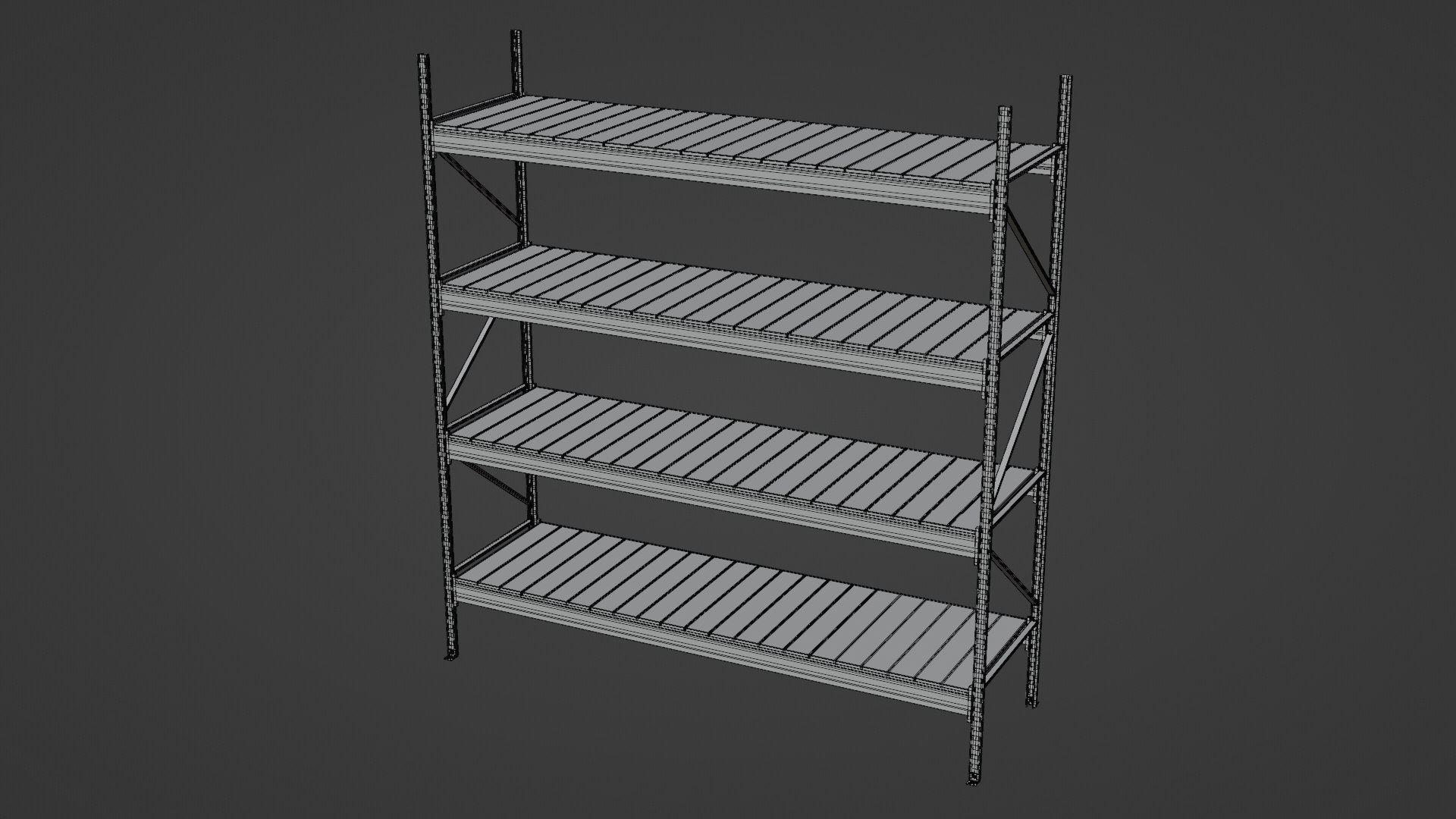 Warehouse Shelves 3D Model - TurboSquid 2100191
