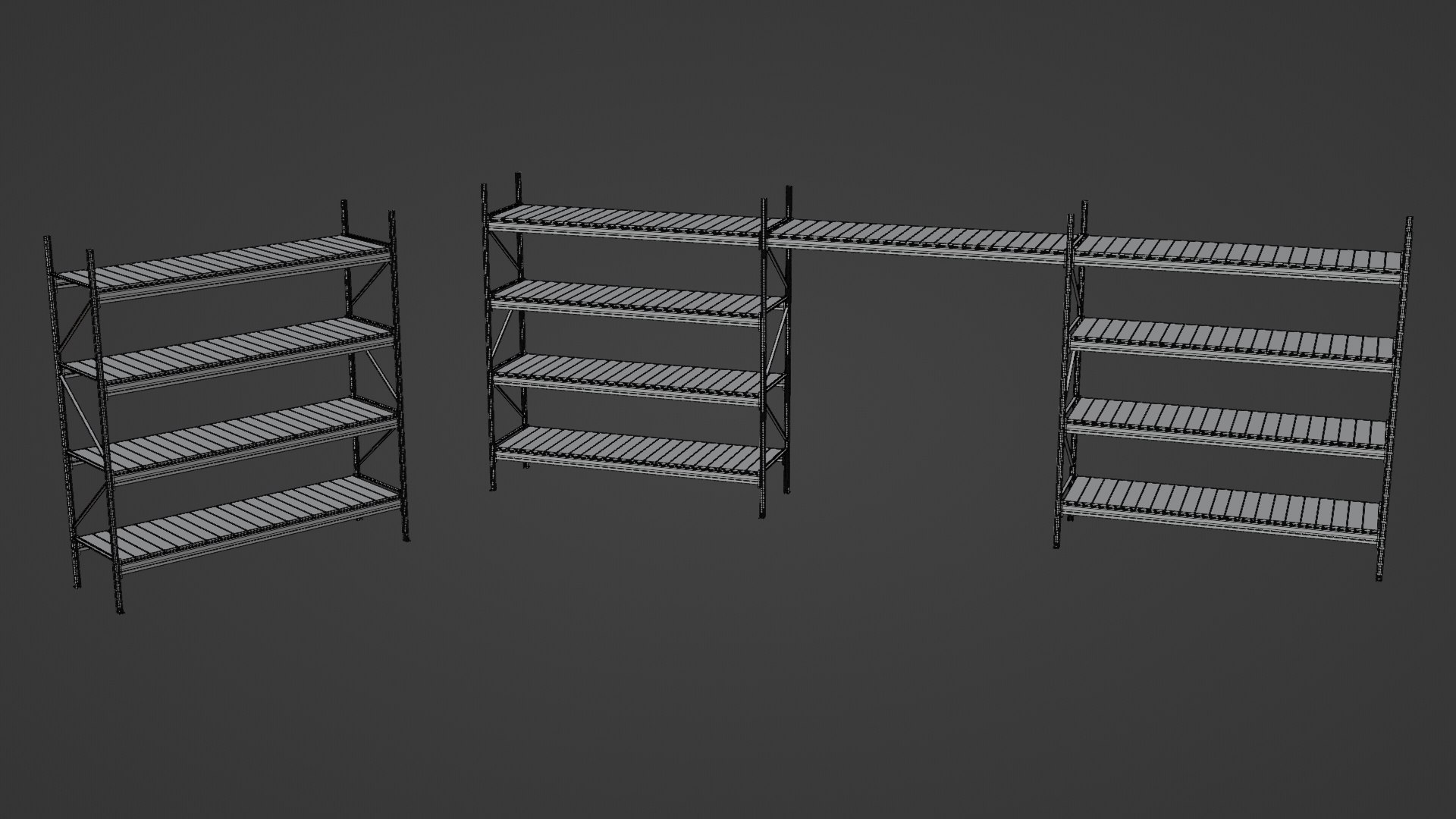 Warehouse Shelves 3D Model - TurboSquid 2100191