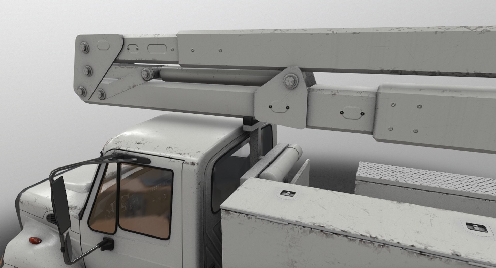 Navistar Bucket Truck 3D Model - TurboSquid 1558877