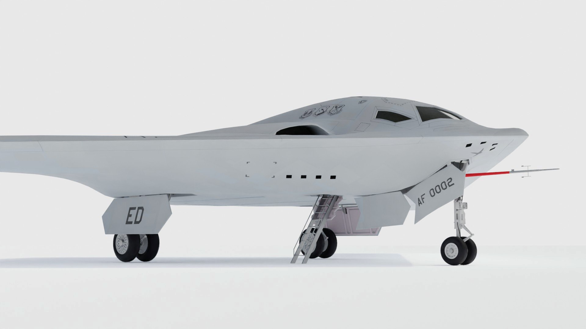 3D Northrop Grumman B-21 Raider - TurboSquid 2335285