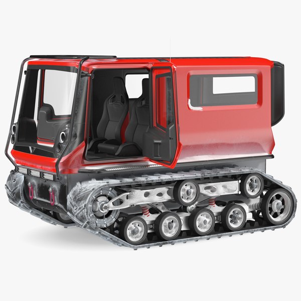 Maya용으로 제작된 Red Snowy Arctica 차량 간단한 인테리어 3D 모델 - TurboSquid 2146182