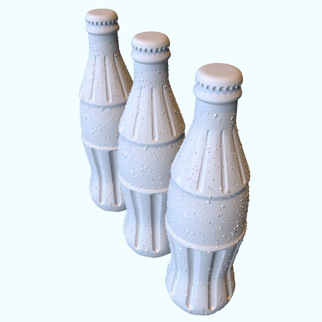 3D Cola 250ml Bottle Model - TurboSquid 1557186