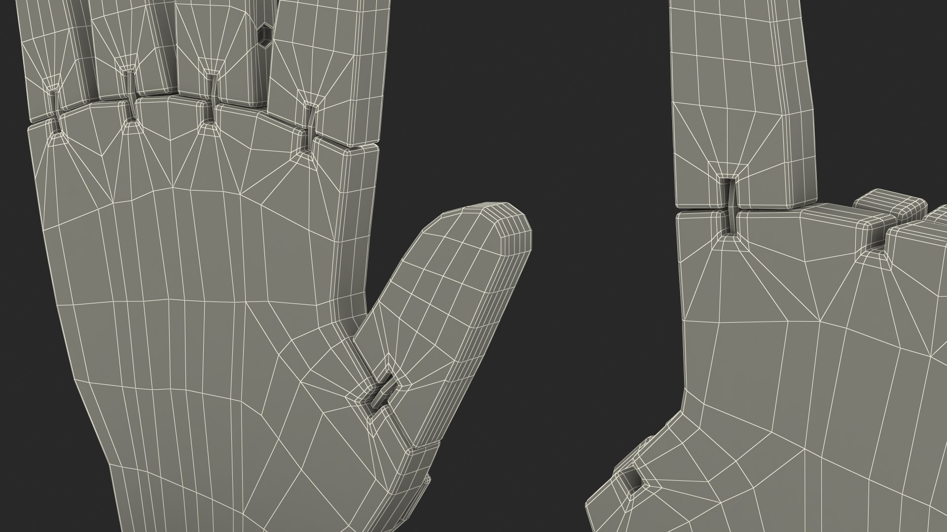 3D Counting Hands Index Finger Up Model - TurboSquid 1818395